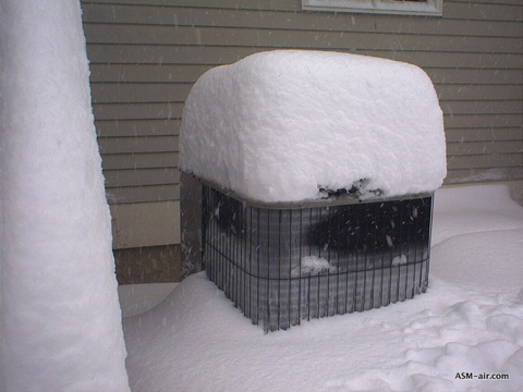 Winter Storm Tips: Snow and your HVAC System